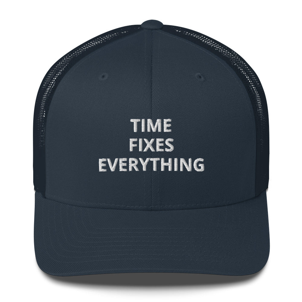 TFE Trucker Cap (White text) – Clicöt